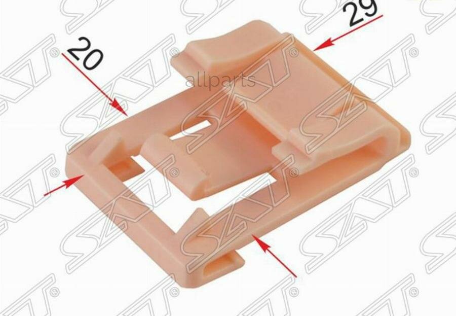 SAT ST-KJ-2471 Клипса крепления бокового стекла HONDA (Продажа по 10шт)