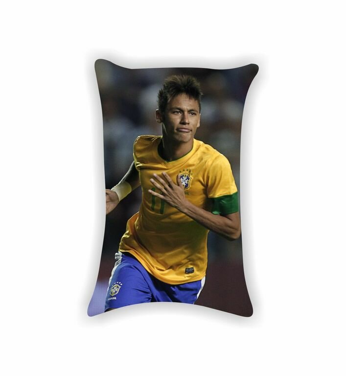 Подушка GOODbrelok Неймар да Силва Сантос Жуниор, Neymar da Silva Santos Junior №4