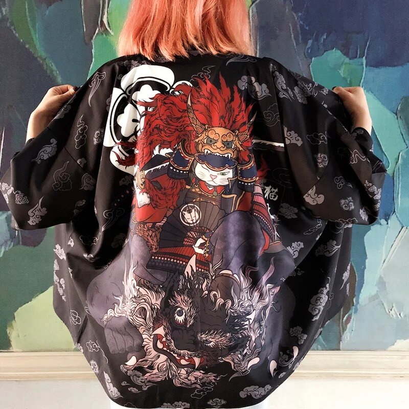 Женское кимоно Tangslady Черный, 11