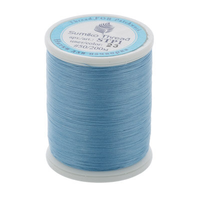Нитки "SumikoThread" для пэчворка STP1 50 100% хлопок 219 я 200 м №23 голубой