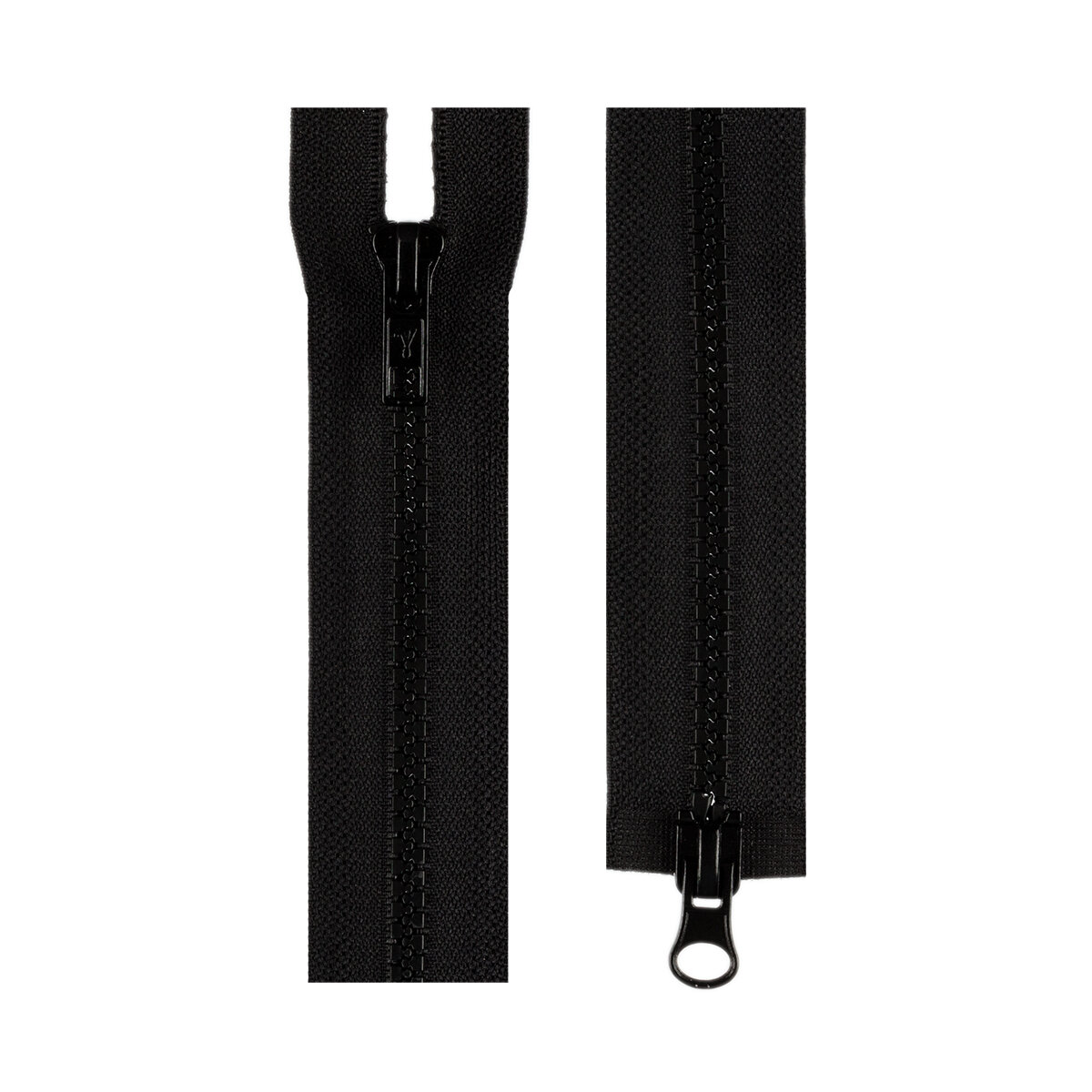 Молния Трактор "GAMMA" G3052 120 см Тип 5 разъёмная двухзамковая черный №310