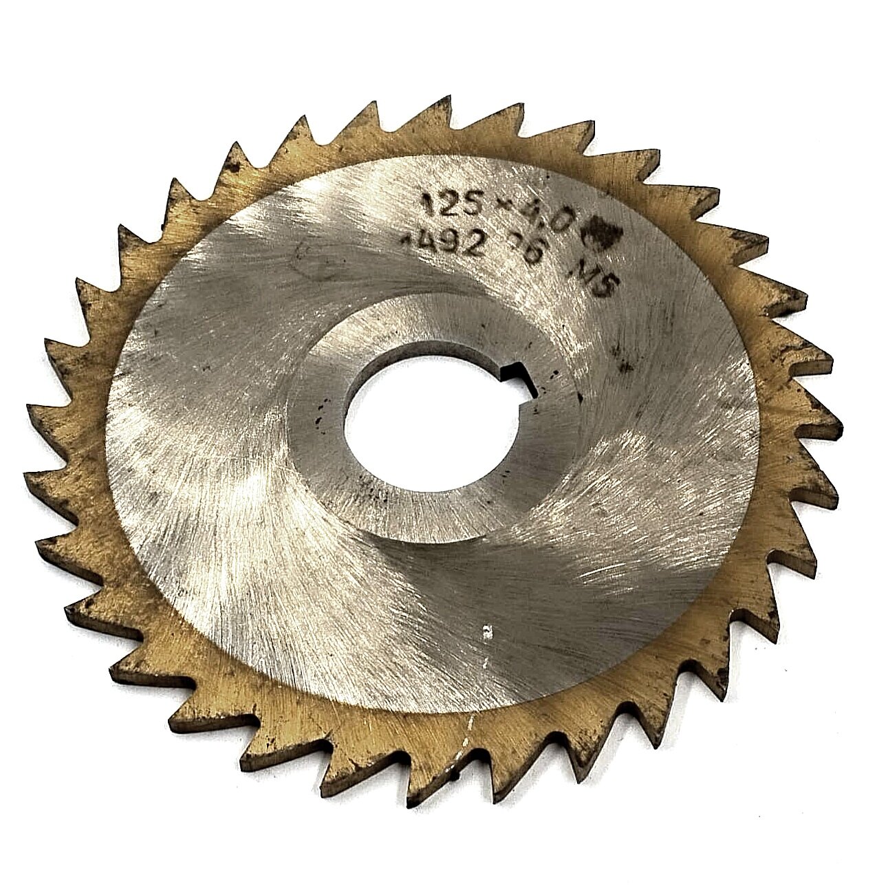 Фреза дисковая отрезная/прорезная 125х4,0х27 Тип3 Р6М5 ш/п (с покрытием)