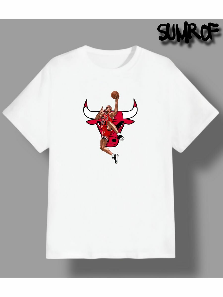 Футболка баскетбол чикаго булс