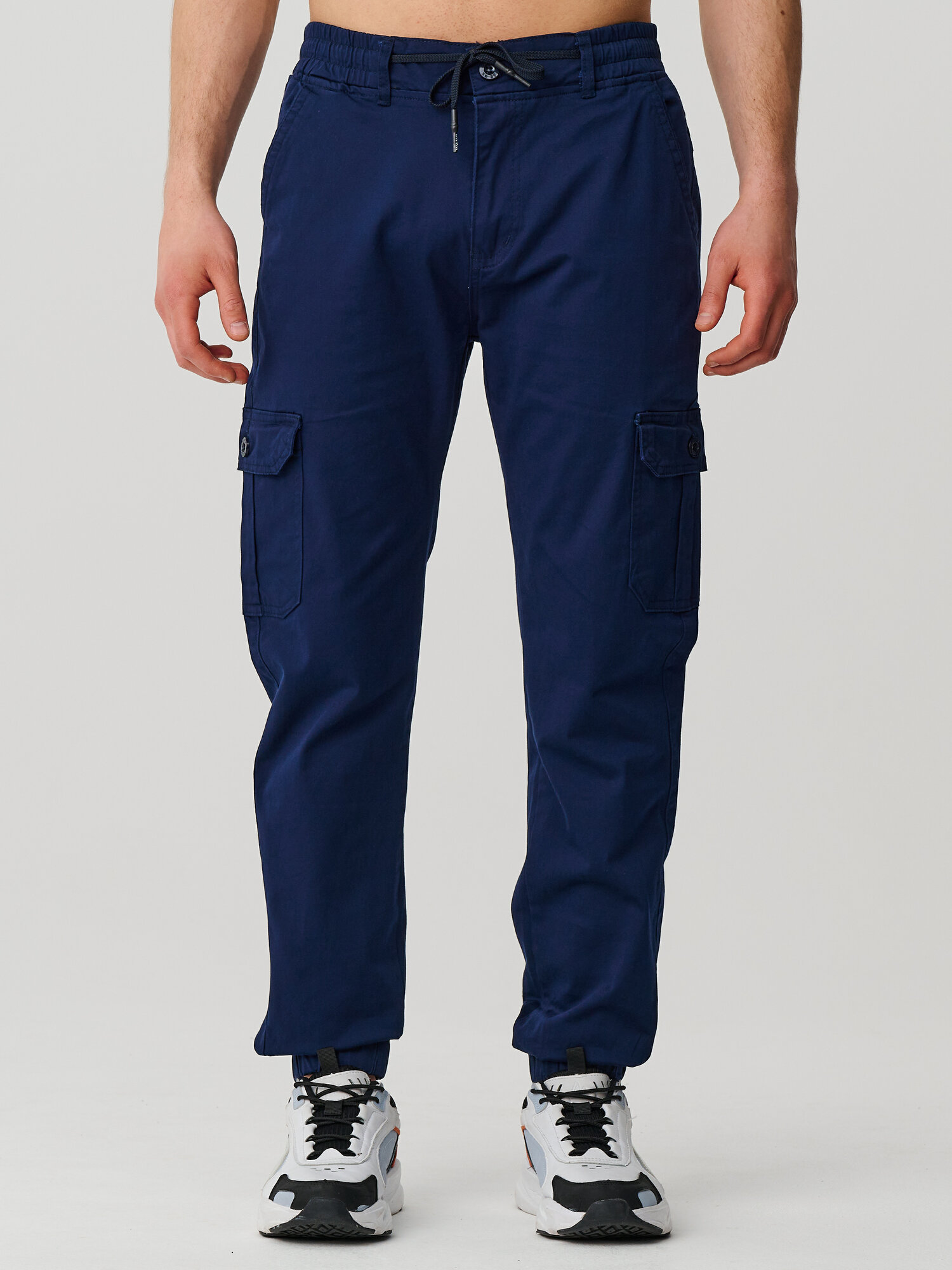 Брюки джоггеры штаны карго мужские с карманами