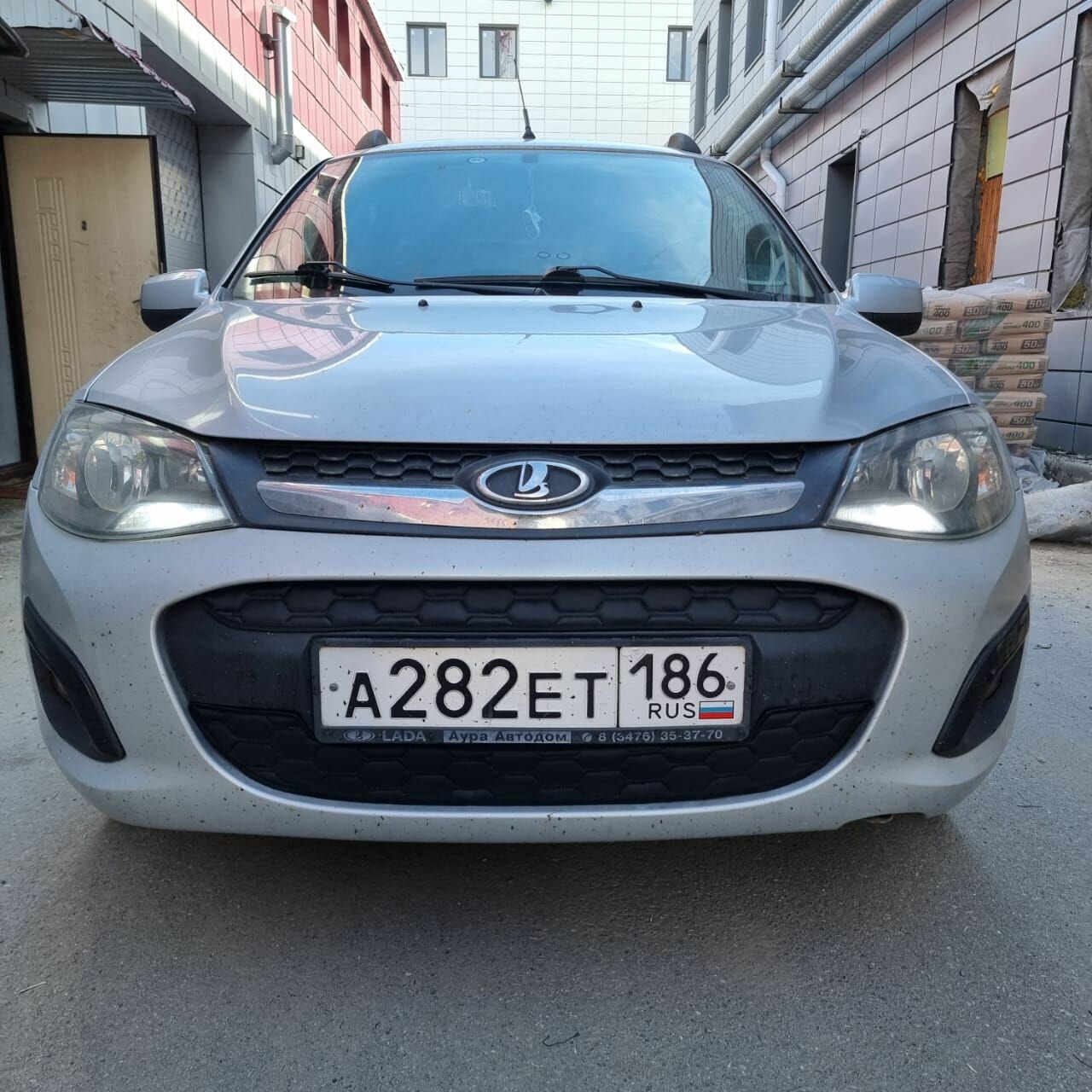 Утеплитель радиатора Экономия топлива Lada (ВАЗ) Kalina 2 (2013 -2018) Лада Калина 2