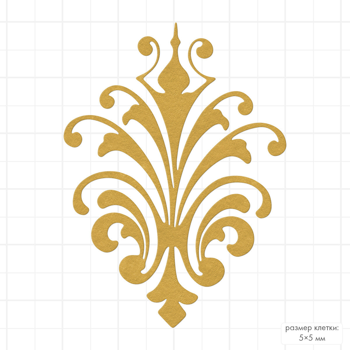 Mr.Painter DICUT-M0095-HV04 Нож для вырубки 4.3 x 5.7 см Завиток - для скрапбукинга