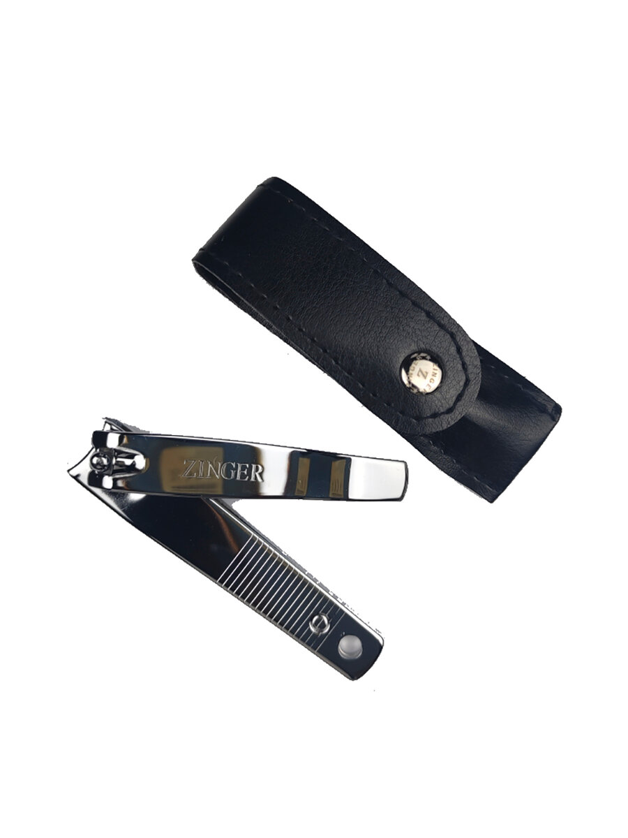 Книпсер большой 604 в черном чехле, ZINGER Classic, SIS-48-2