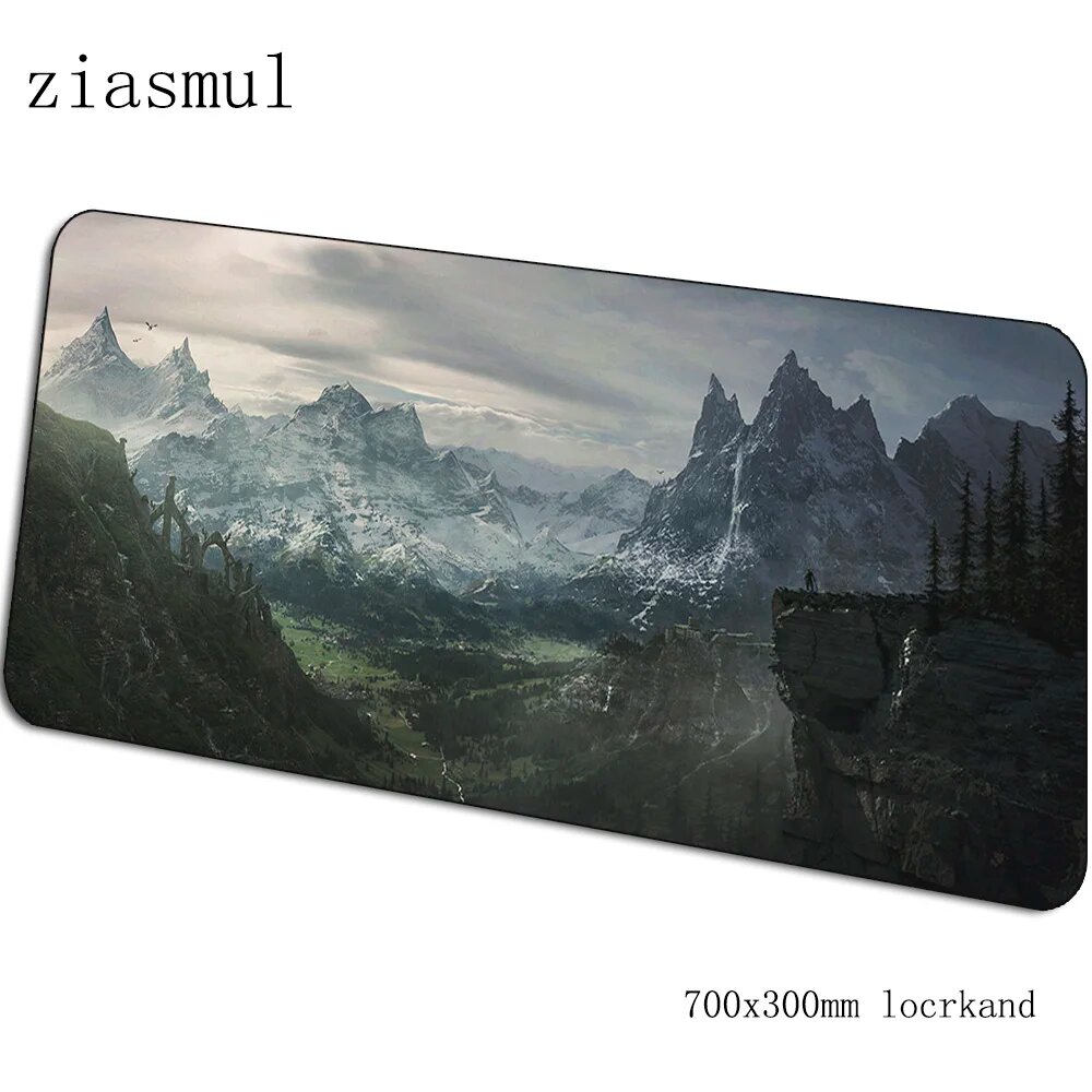 Коврик для мыши ziasmul Skyrim 700x300 мм Size 800x400x3mm, pattern 6