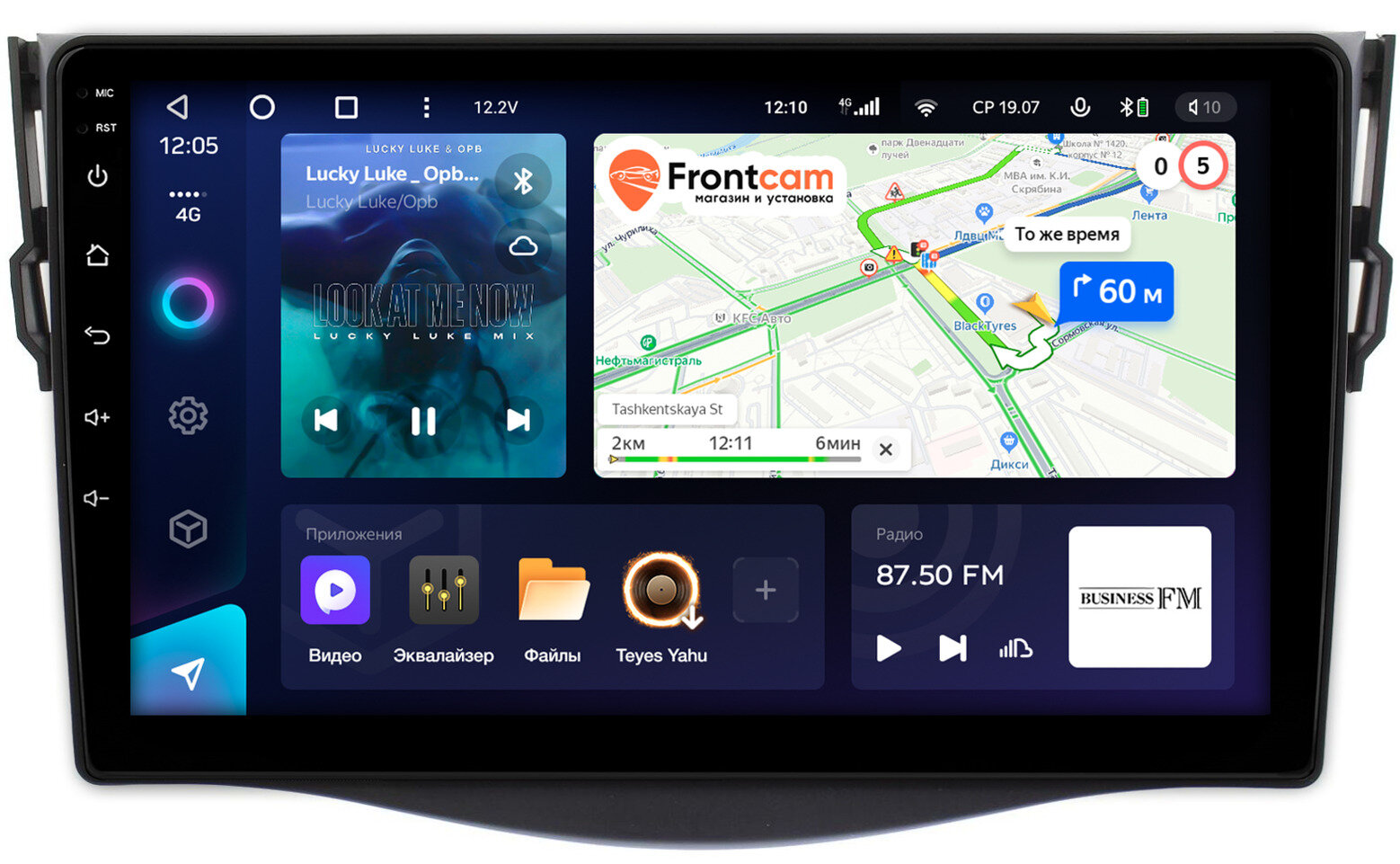 Штатная магнитола Toyota RAV4 3 (XA30) 2005-2016 Teyes CC3L 4/64 9" RM-9086 Android 10 (4G-SIM, DSP, IPS)