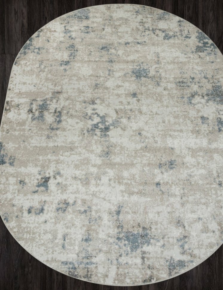 Ковер F232 - BEIGE-BLUE - Овал - коллекция NATUREL (2.5 х 3.5 м)