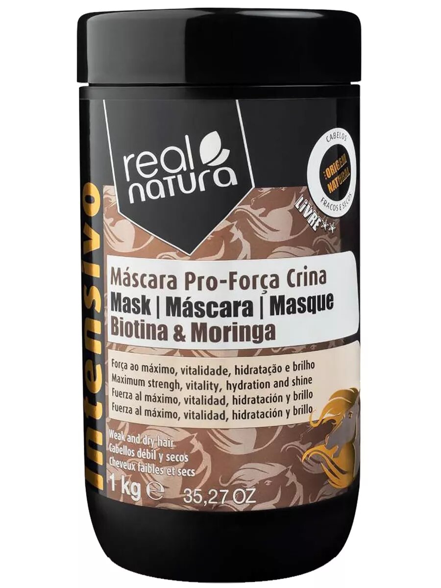 Real Natura Маска Сила Гривы Mask Pro-Forca Crina 1 кг