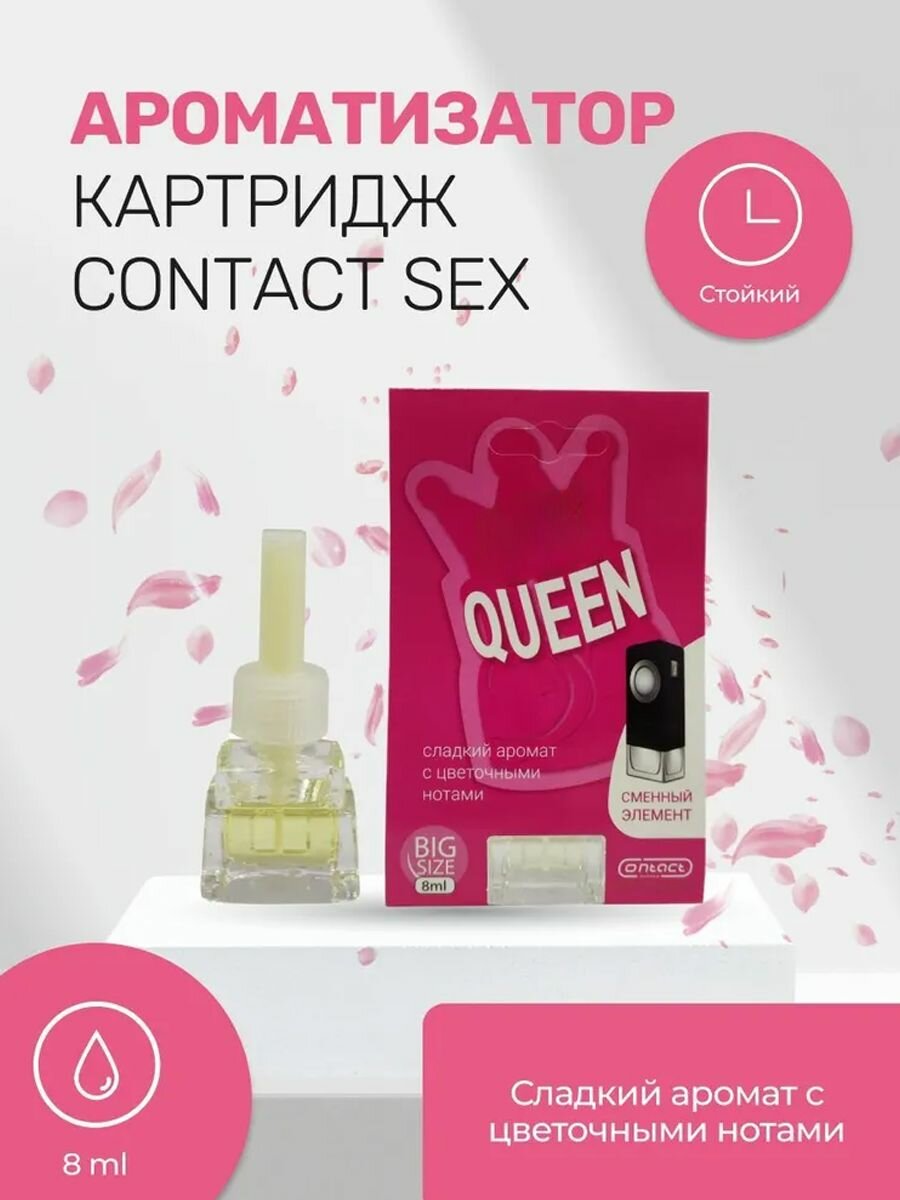 Ароматизатор CONTACT SEX QUEEN, для всех моделей авто, жидкий