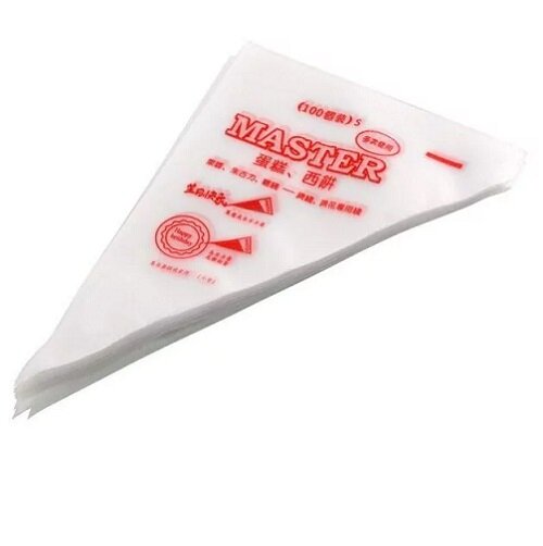 Мешки кондитерские одноразовые, 26 см, 100 шт.