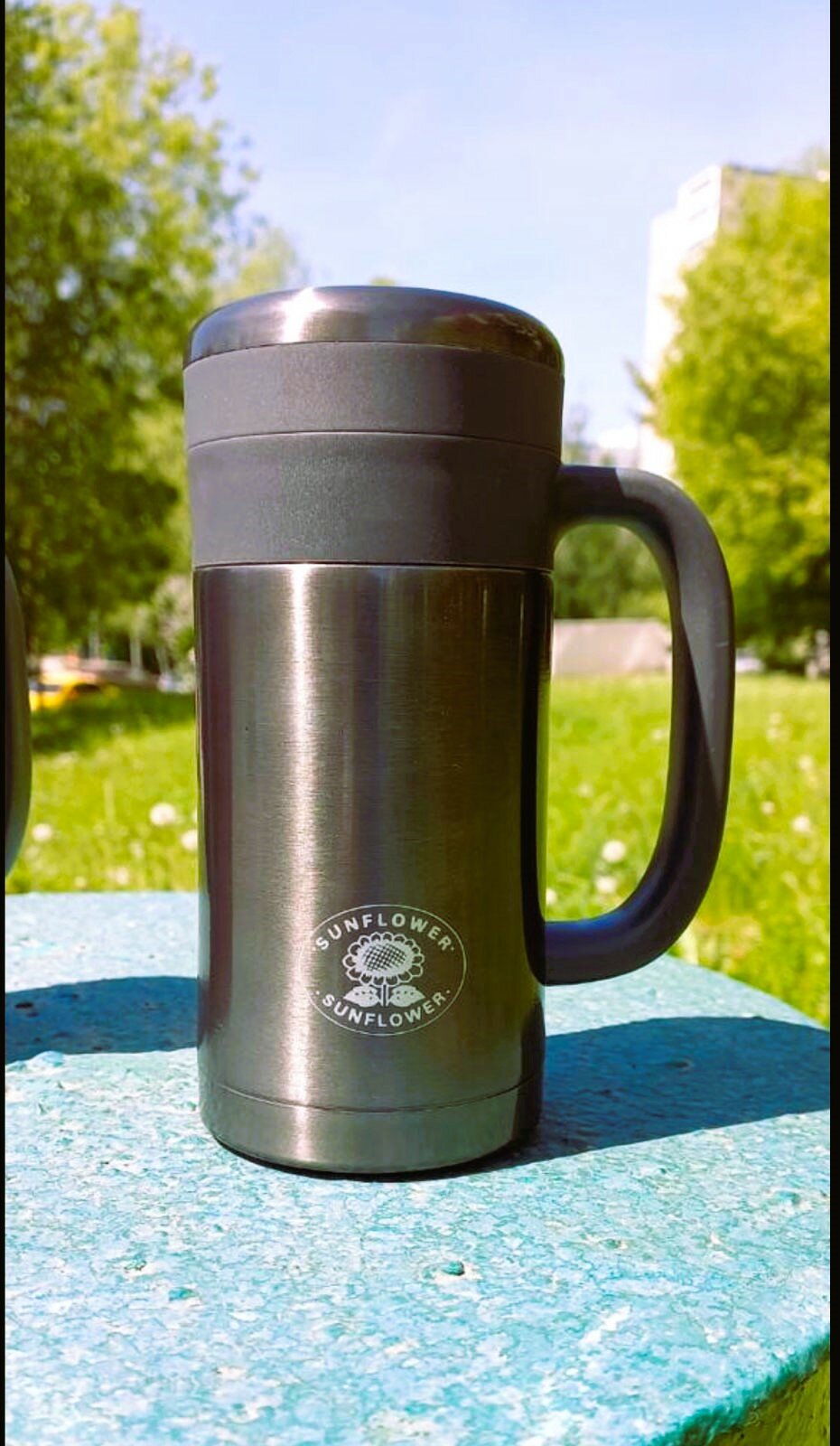 Кружка-термос SUNFLOWER 0,45л