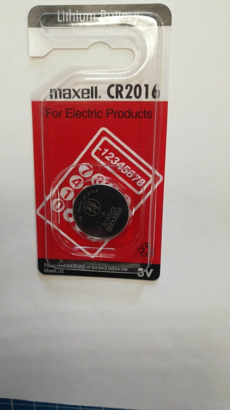 Элемент питания CR2016