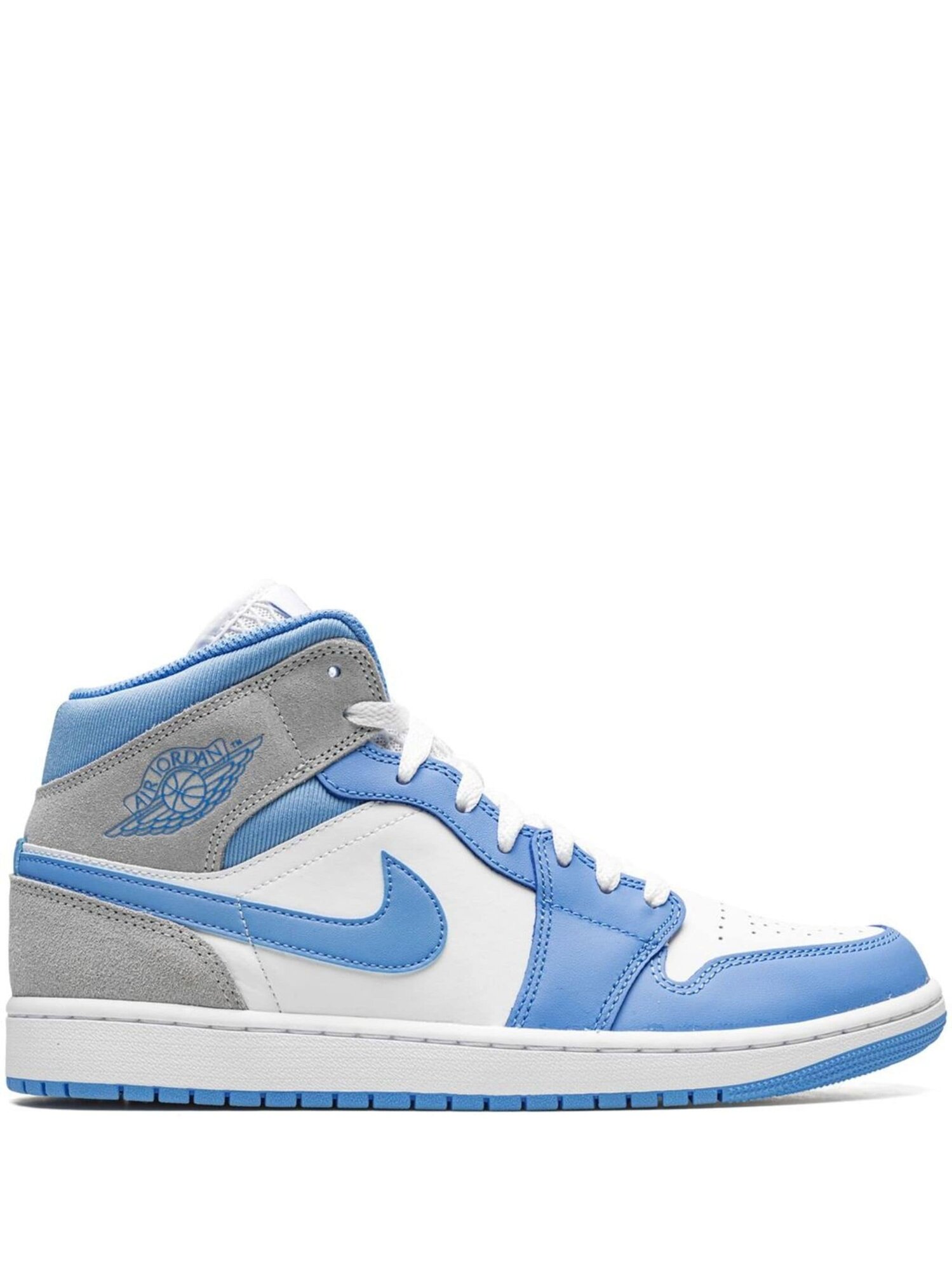 Кроссовки Air Jordan 1 Mid SE University Blue/Grey