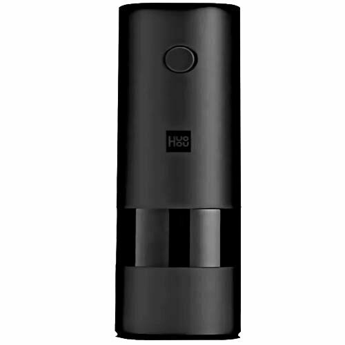 Мельница электрическая для специй HUOHOU HU0200 Black RUS Electric Grinder Rechargable, питание от аккумулятора, черная