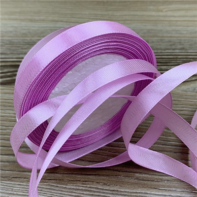Лента атласная, сиреневая, 12ммх23м
