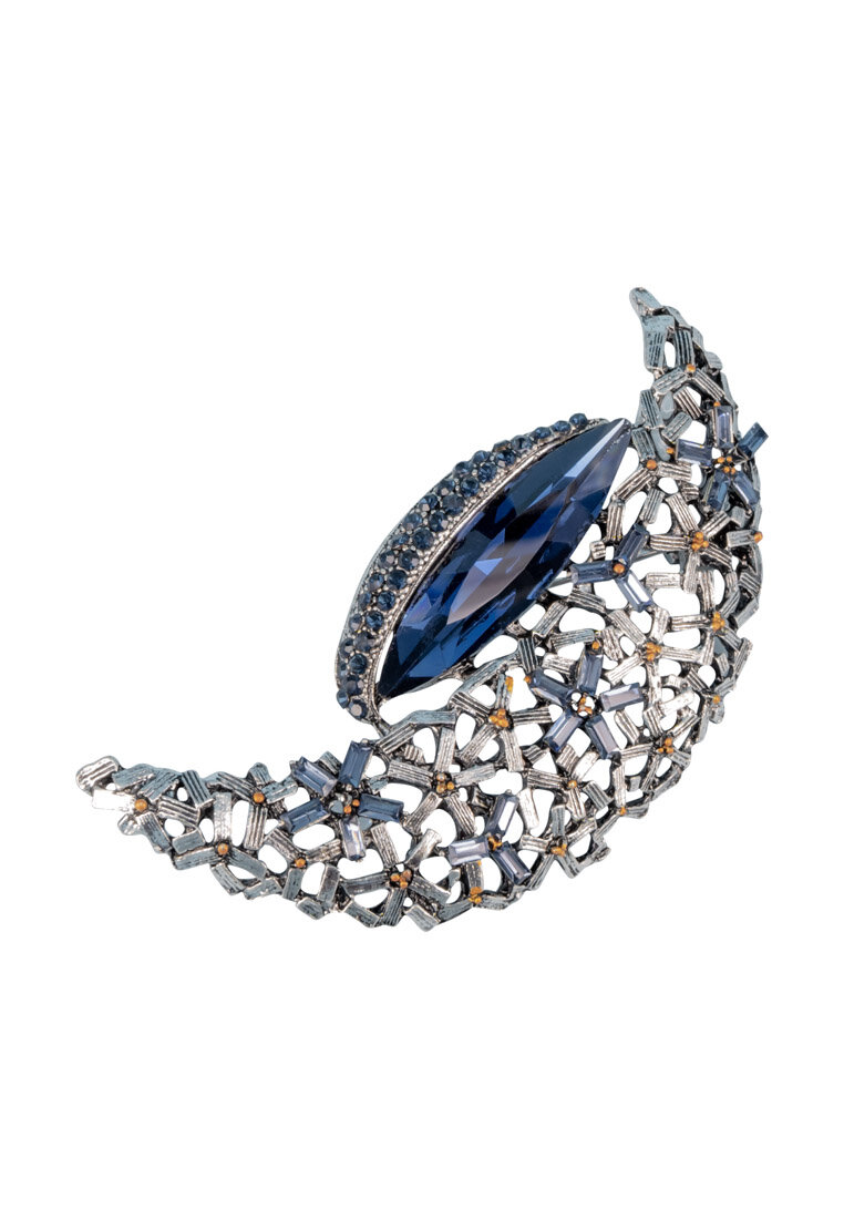 Брошь, стразы