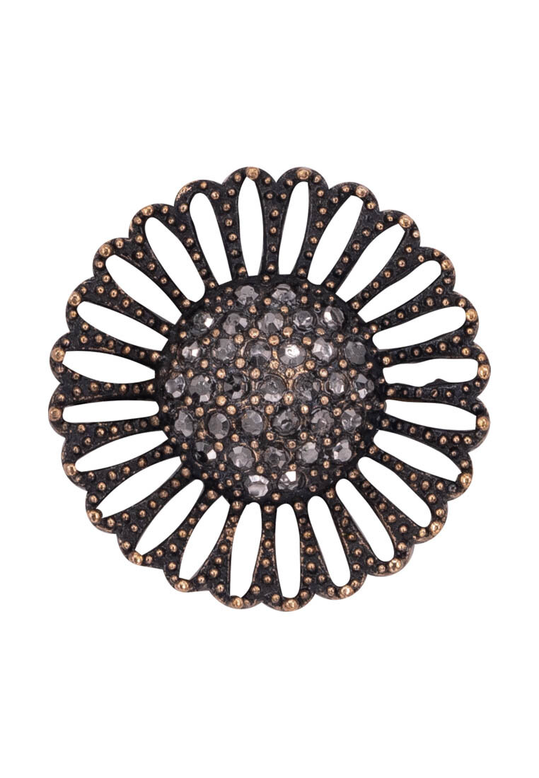 Брошь, гематит