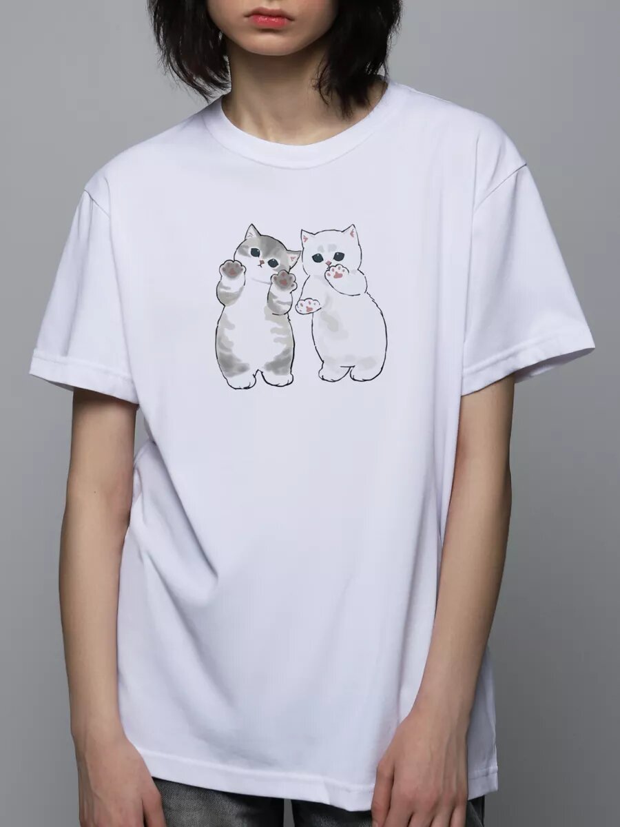 Футболка с котиками