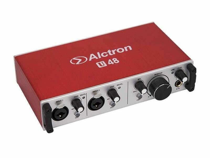 Alctron - USB Аудиоинтерфейс. Звуковая карта.