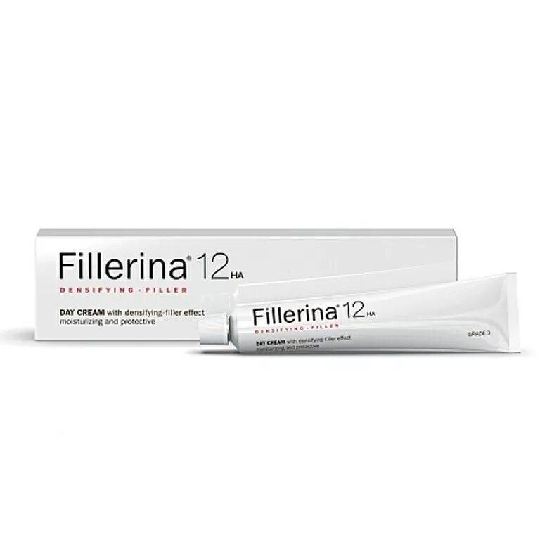 FILLERINA Densifying-Filler Day Cream Дневной крем для лица с укрепляющим эффектом уровень 3 50 мл