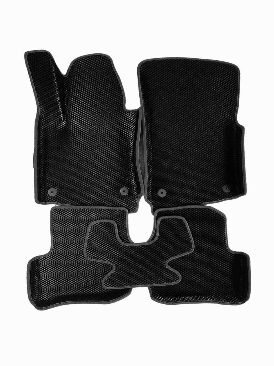 Автомобильные коврики EVA, ЭВА, ЕВА С бортами VOLKSWAGEN JETTA (VI)/фольксваген джетта 6 2010-2018