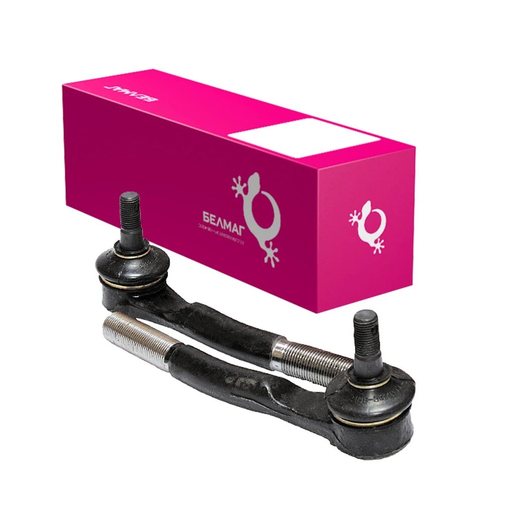 Наконечник тяги рулевой трапеции наружный правыйлевый 2108 Оригинал в сборе комплект 2 шт BELMAG арт. bm0460