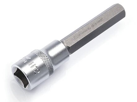 Головка торцевая с битой 1/2" шестигранник 12 мм "Дело Техники" (L=100 мм)