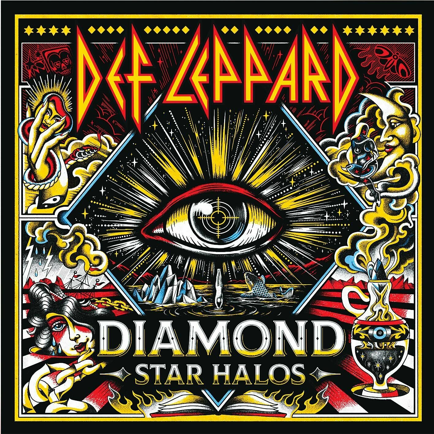 Def Leppard - Diamond Star Halos 2022 (Запись на CDR) (CD)