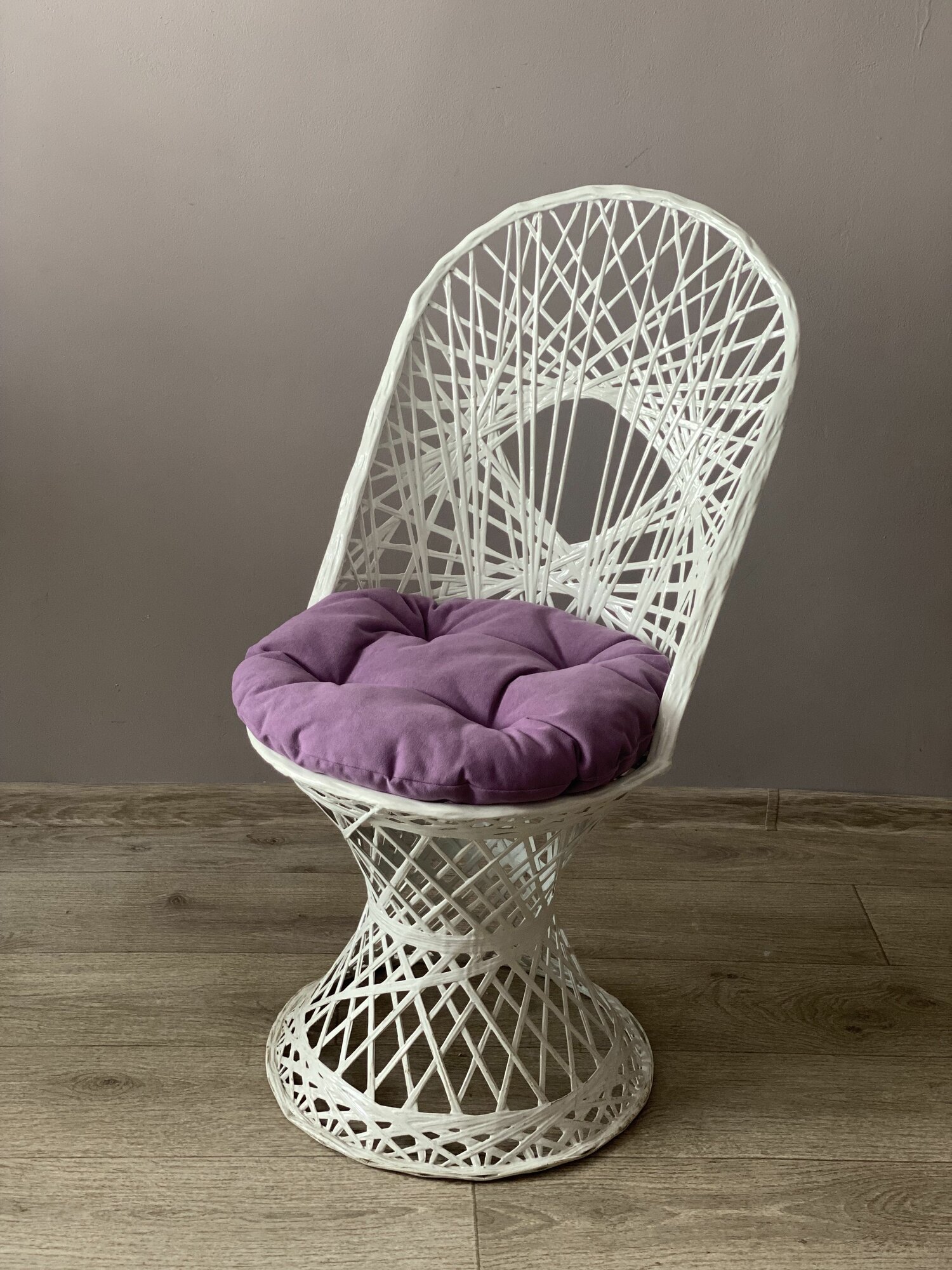 Кресло садовое ажурное прованс, стул для лоджии и балкона, бренд Ajurio