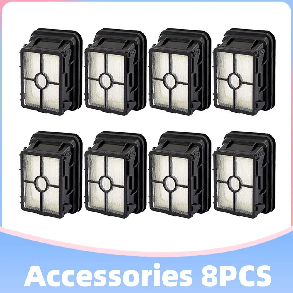 Фильтры для Bissell Crosswave, 8 шт, черный, Set C