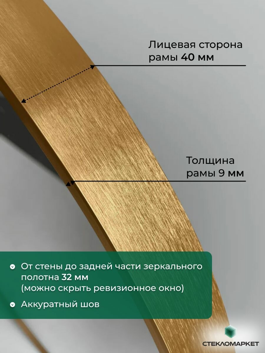 Зеркало для ванной — фото 1
