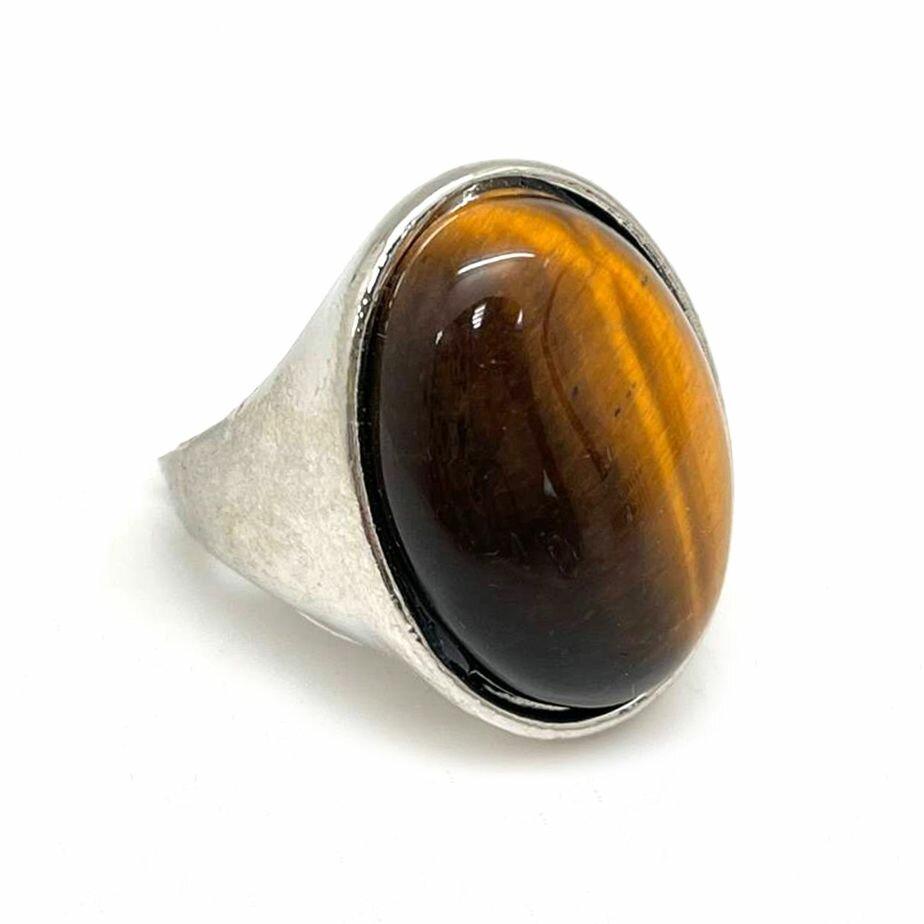 Кольцо, тигровый глаз