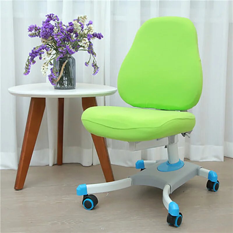 Детские чехлы на стулья, 2 шт, полиэстер/спандекс Зеленый, Green