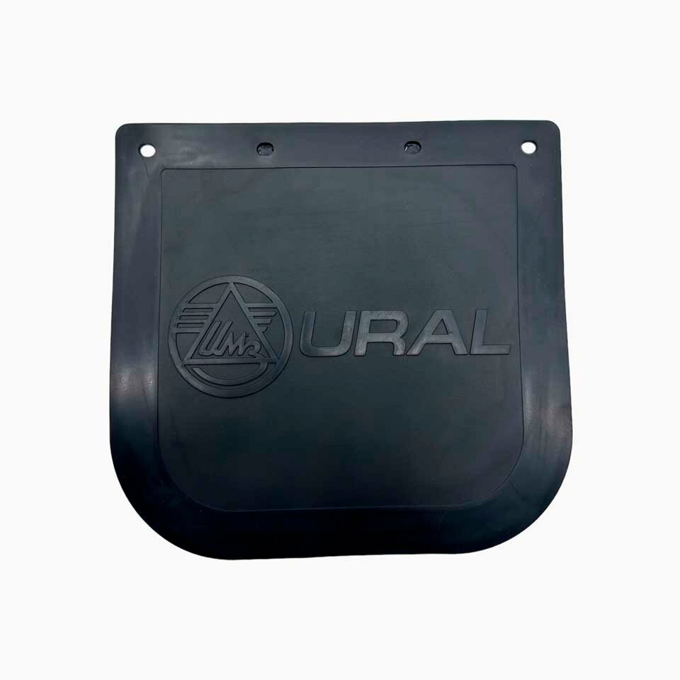 Брызговик большой на мотоцикл Урал (резиновый с надписью)