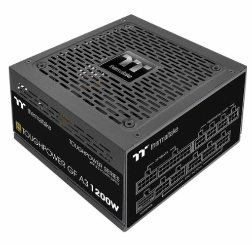 Блок питания Thermaltake Toughpower GF A3 (PS-TPD-1200FNFAGE-H) черный - 1200 Вт, ATX 24-пин, 4 pin + 4 pin x2 CPU, 12 SATA, 5 x 6+2 pin PCI-E