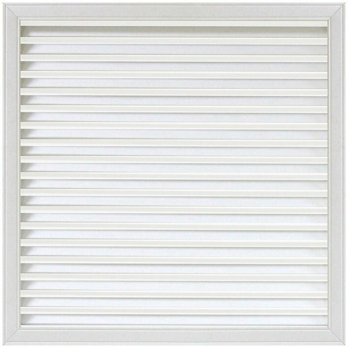 Решетка радиаторная 600х600 мм белая