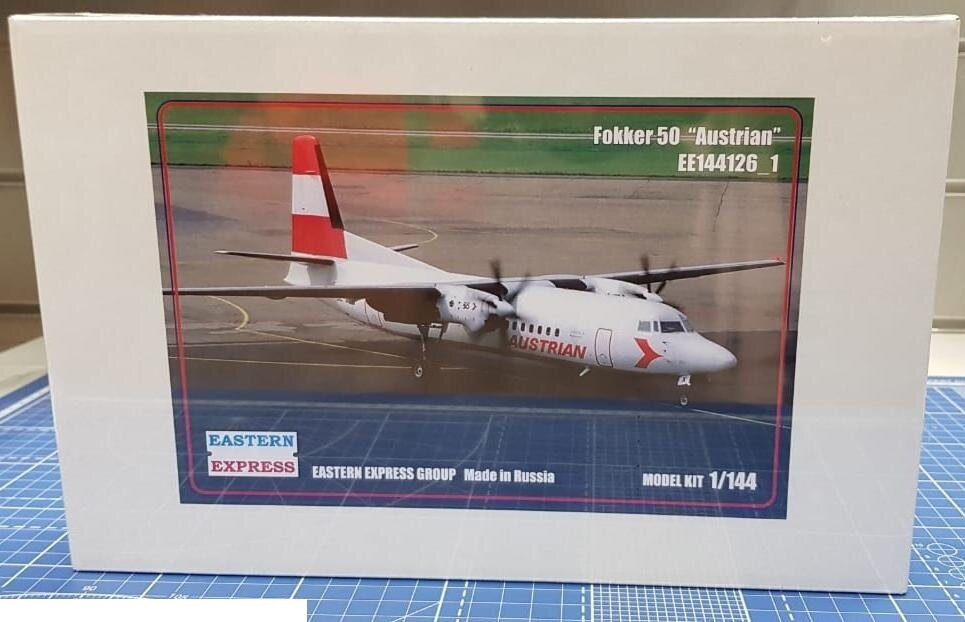 ЕЕ144126_1 Пас. самолет Fokker F-50 Austrian