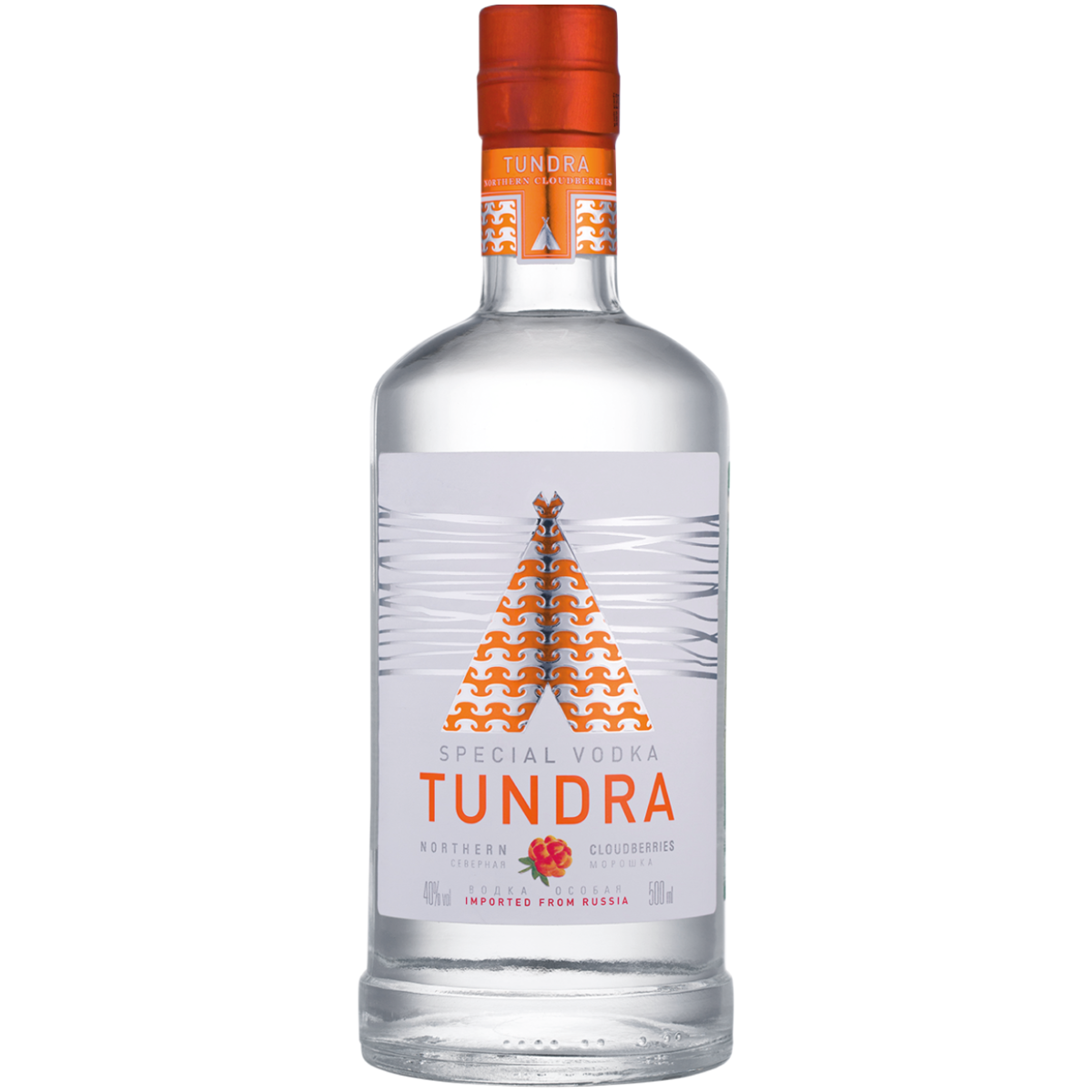 Водка Тундра Северная морошка 0,5 л