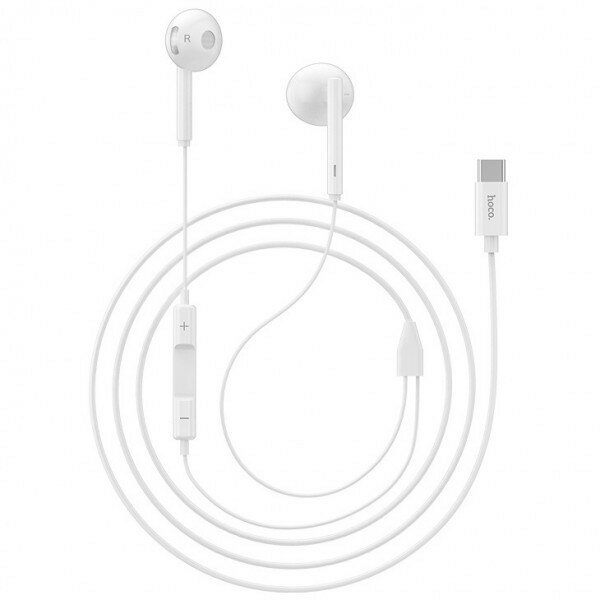Гарнитура Hoco L10 White Type-C