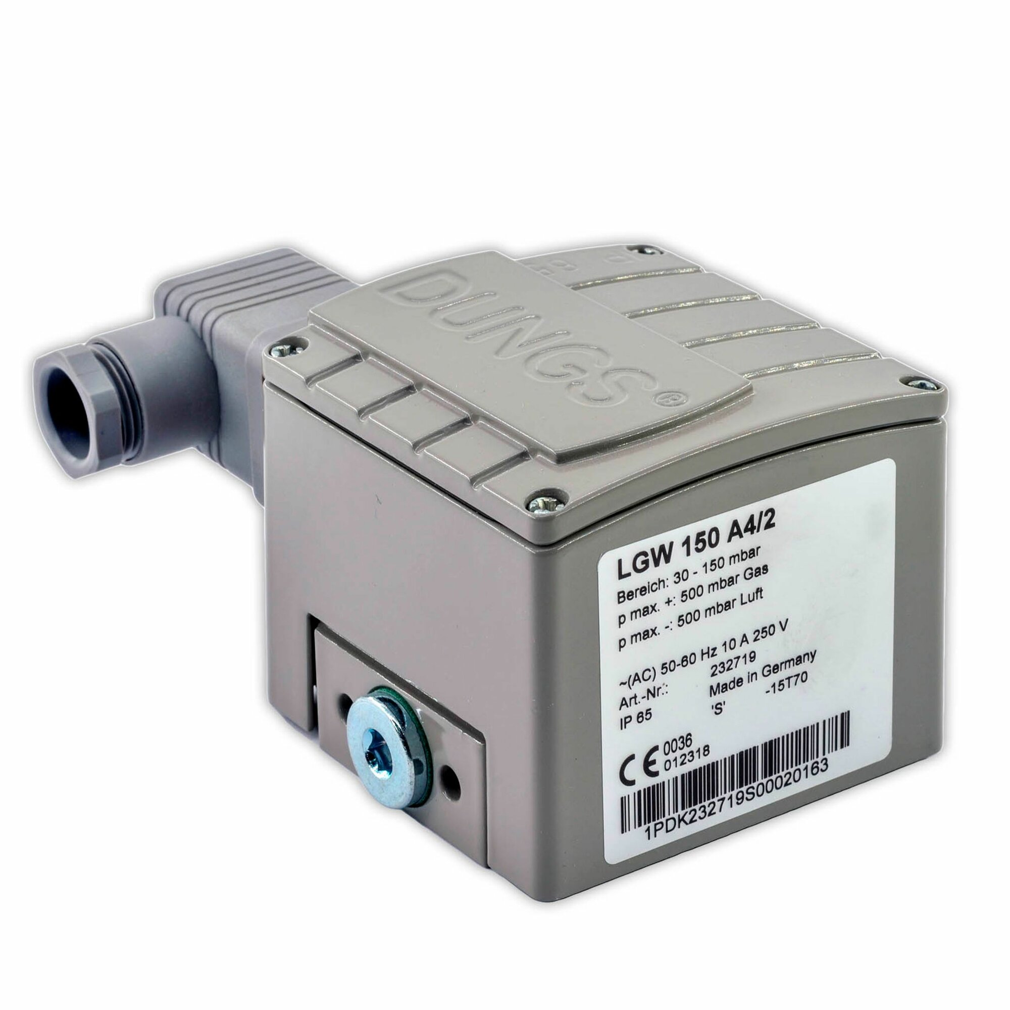 Дифференциальное реле давления DUNGS LGW 150 A4/2 IP65 G3 арт.232719