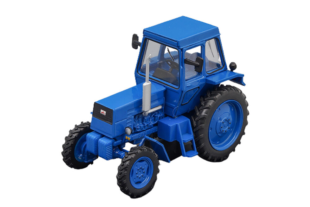 Модель коллекционная HACHETTE Трактор ЛТЗ-55А 1991 синий (тракторы #44)