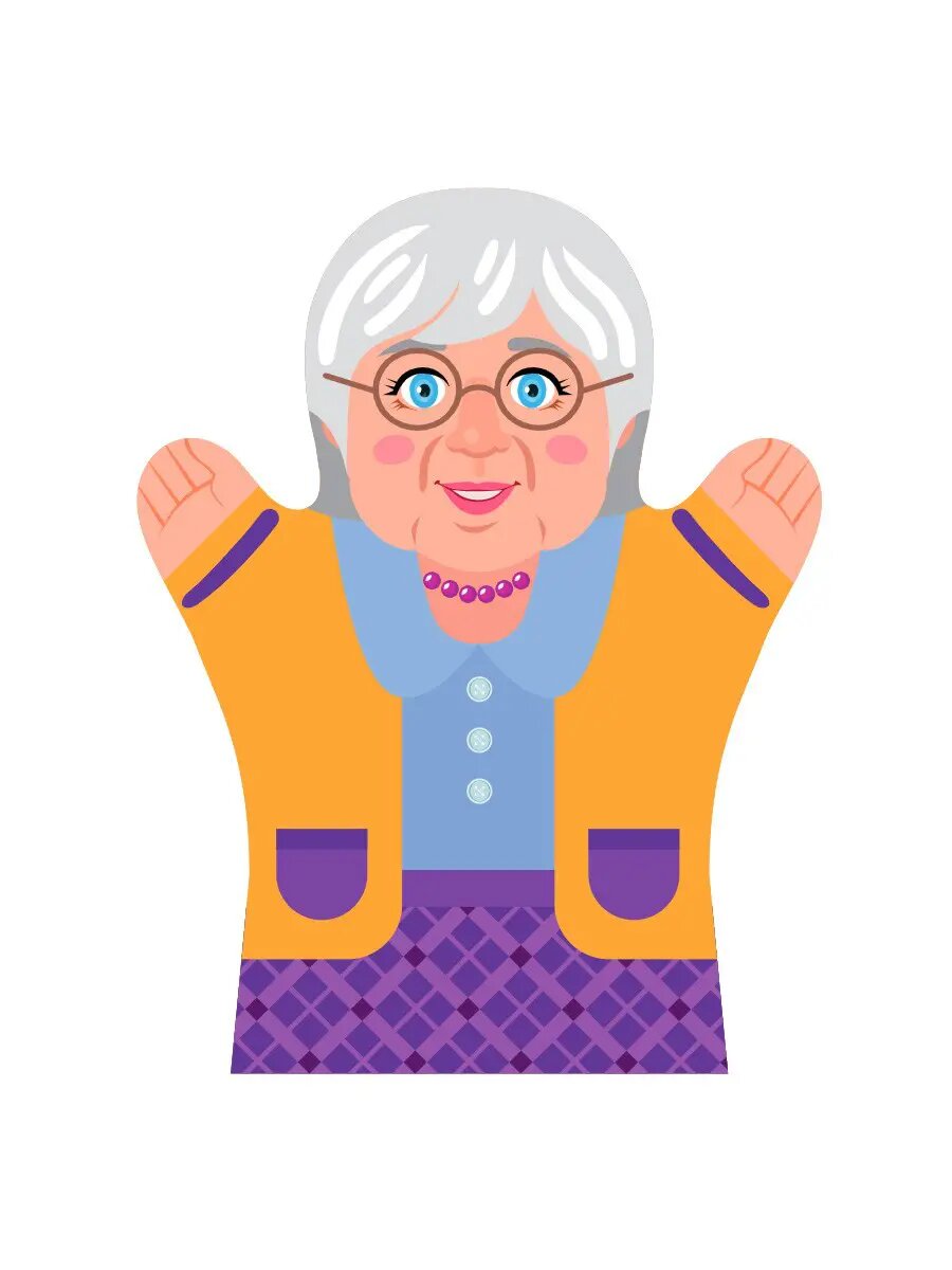 Кукольный театр Десятое королевствоКукла-перчатка Бабушка Оля 05222ДК