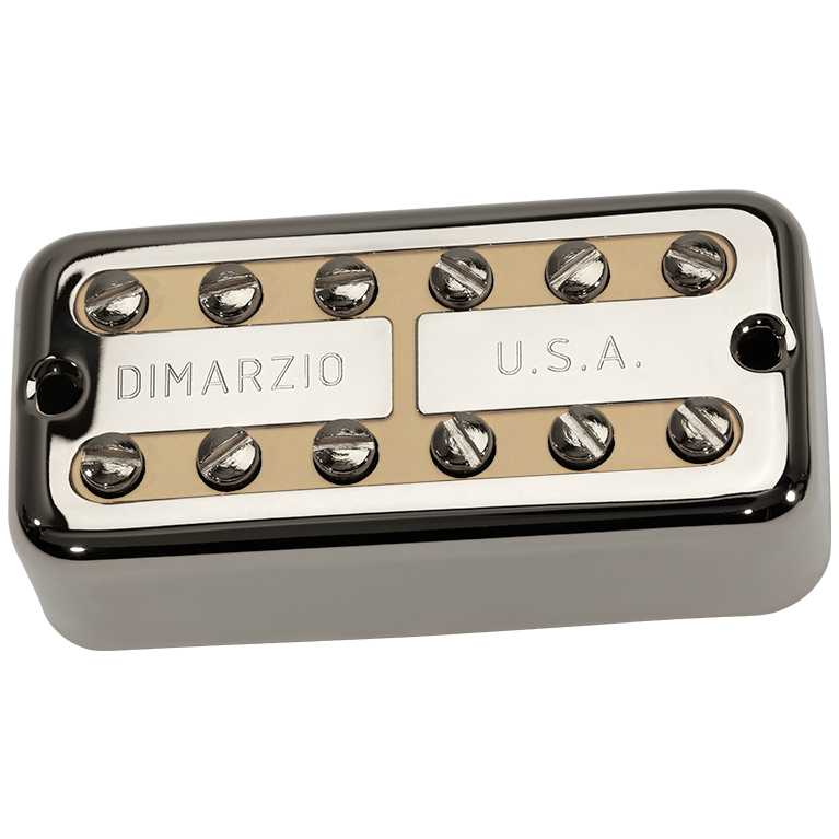 DiMarzio DP294FNCR PAF'TRON BRIDGE - звукосниматель для электрогитары, хамбакер, Алнико 5, 255 мВ, 9,13 кОм, никель/кремовый