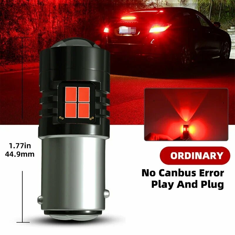 Лампы стоп-сигналов для Opel/Vauxhall Combo Life E Corsa C D F Crossland X Mokka X Tigra B Zafira, 2 шт. 16 LEDs