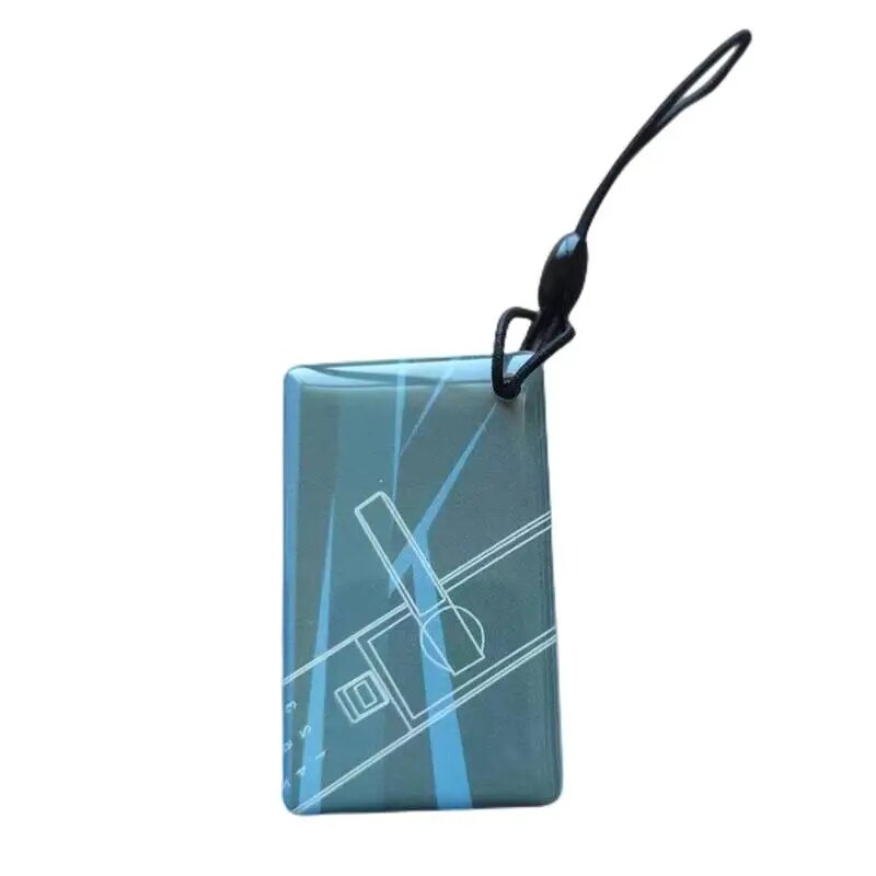 RFID брелок NFC 13,56 МГц 1K MFS50 каштан