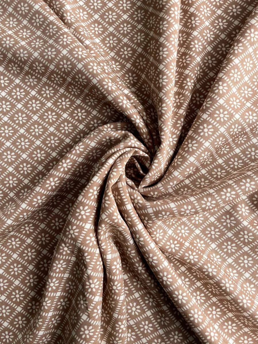 Ткань Вискозный твил, 100% вискоза, ширина 150 см, 1 м