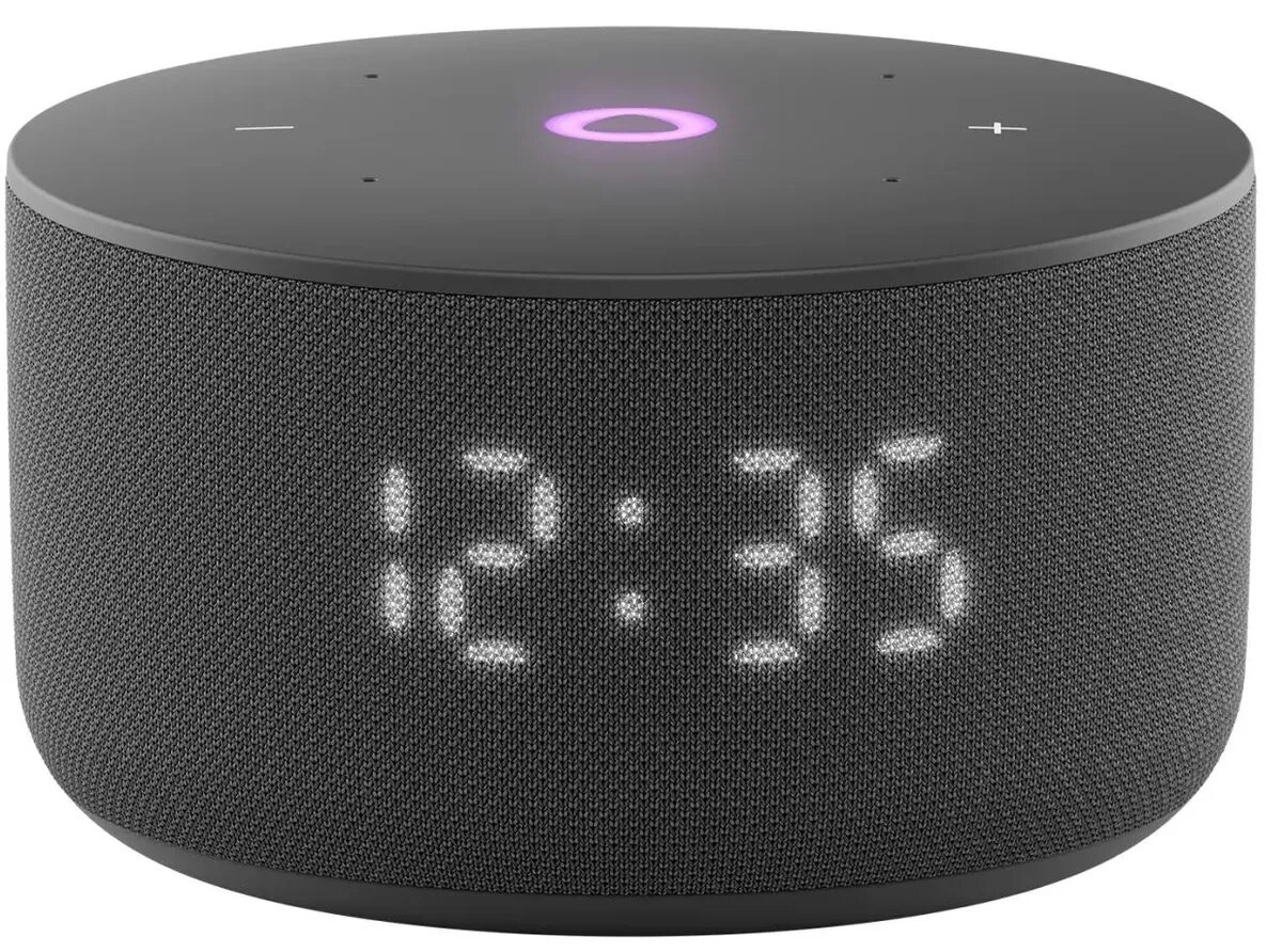 Умная колонка Яндекс. Станция Мини 3, черный (12 Вт, Bluetooth, Matter, Wi-Fi)